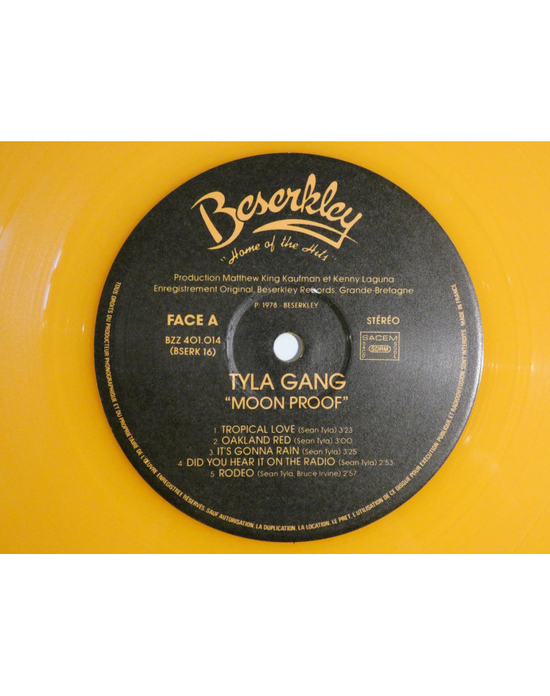 TYLA GANG - Moon Proof (Vinyle Orange)